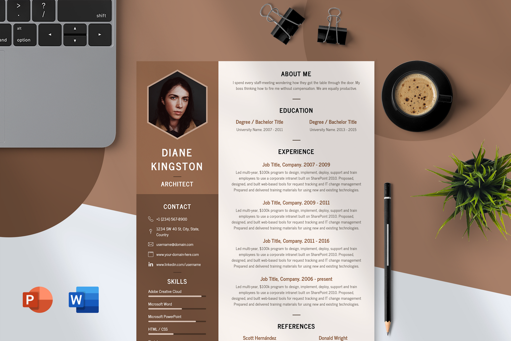 Resume Templates – Tagged "Elena Resume" – Infograpia